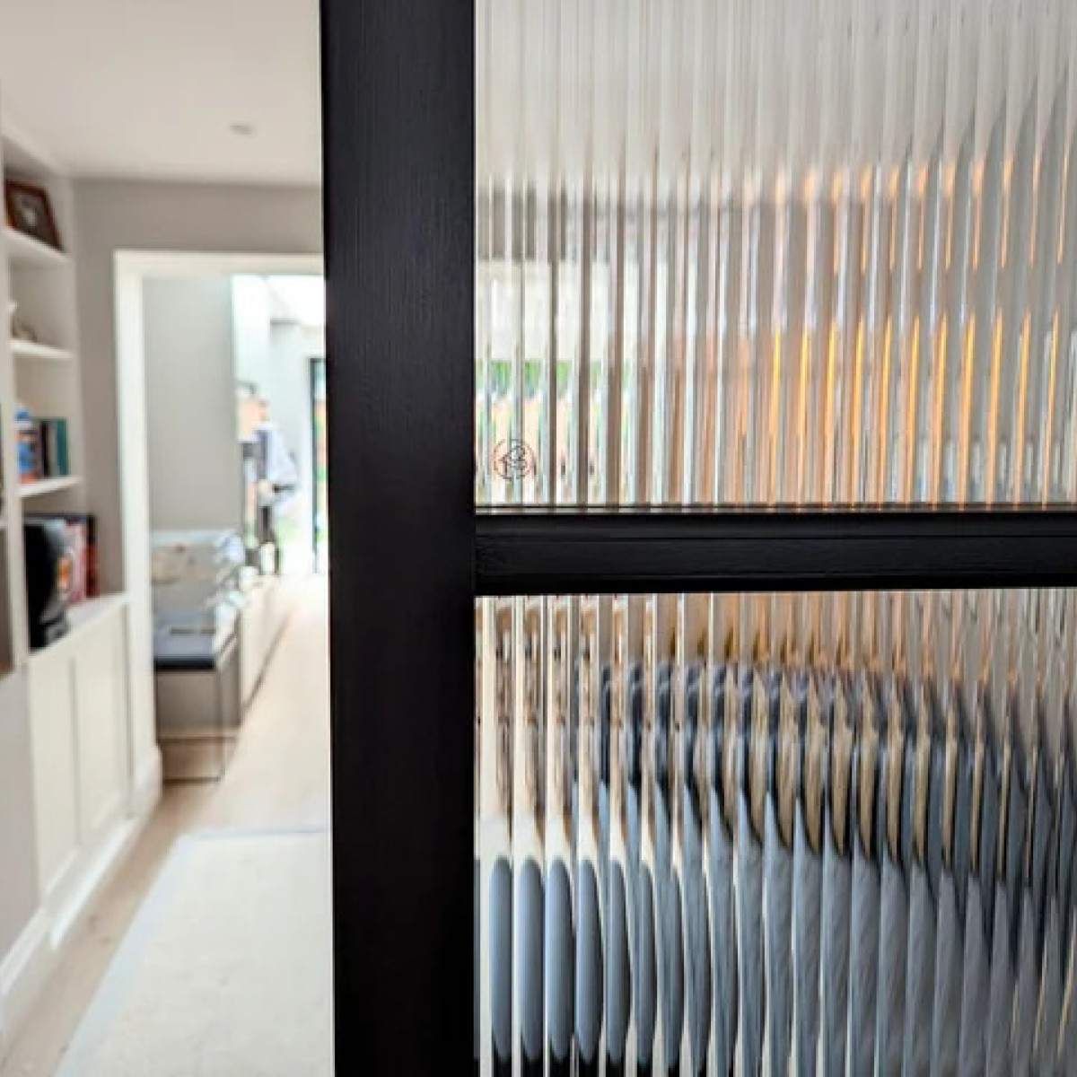 Reeded glass store